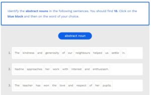 Identify abstract nouns Archives • Digibook